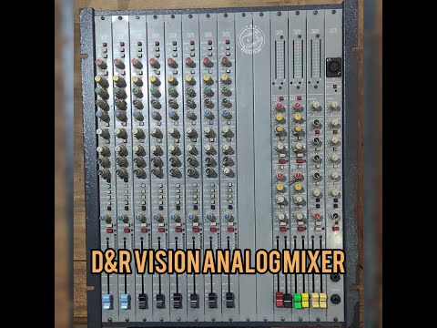 D&R Vision Mixer Analog Mixing Console, FREE Worldwide DHL | Reverb