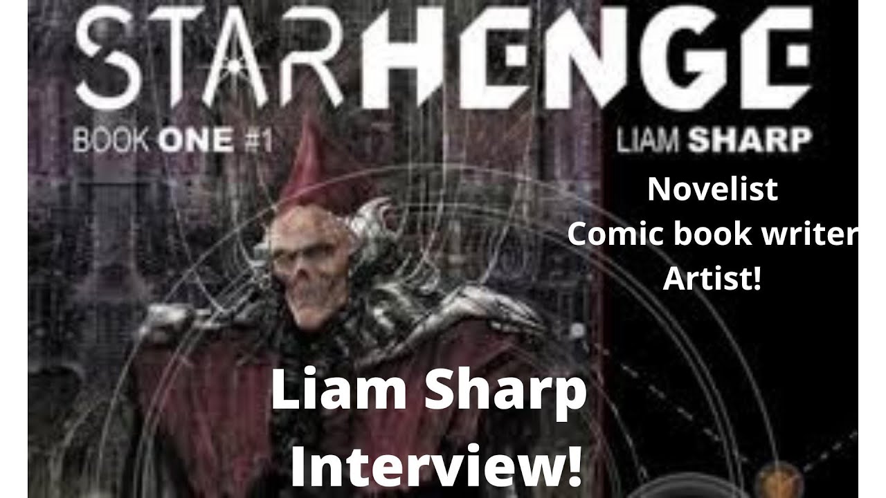 Liam Sharp Interview!  #Starhenge #TheGreenLantern #comics