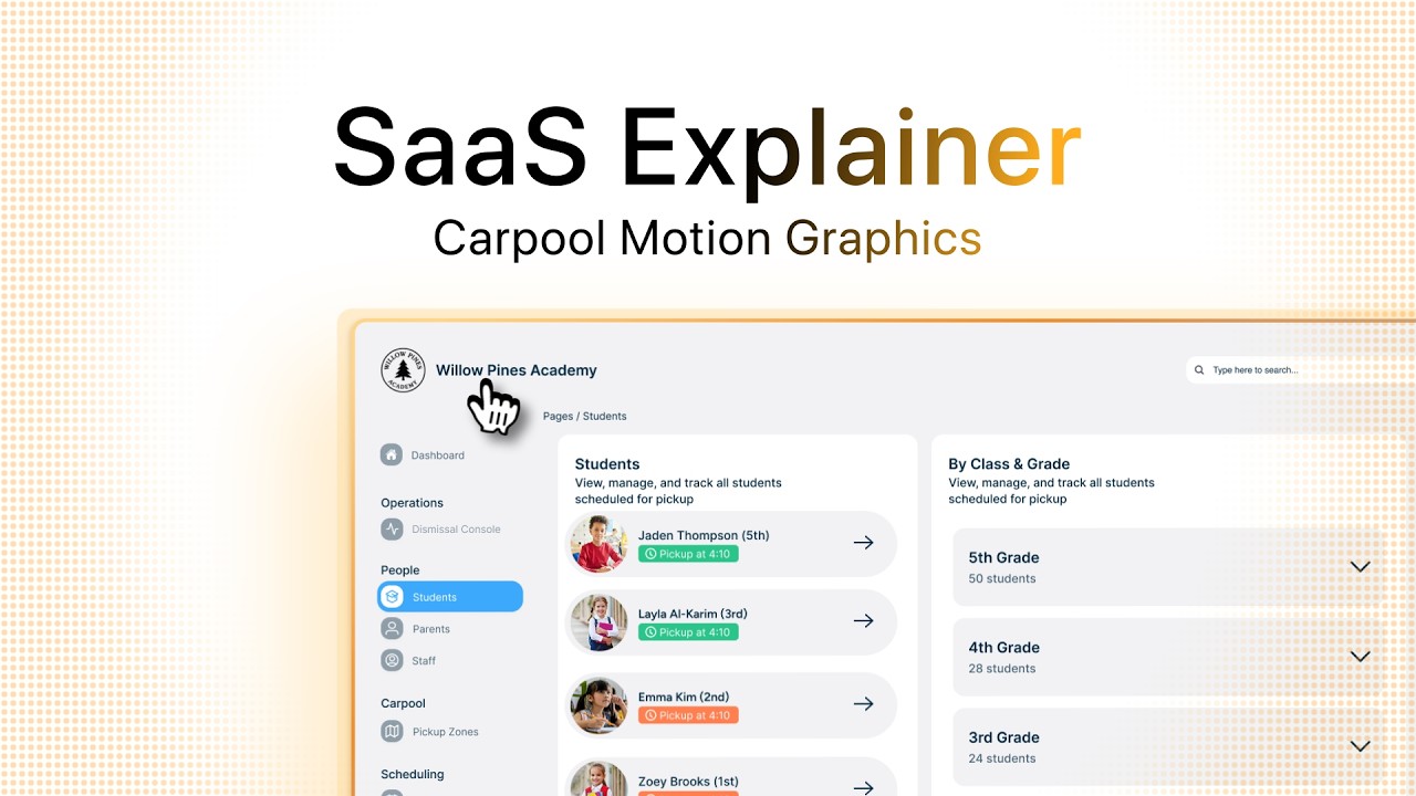Best SaaS Explainer | Carpool Motion Graphics