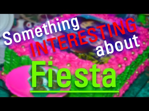 How to Say Fiesta in English? | How Does Fiesta Look? | What is Fiesta?