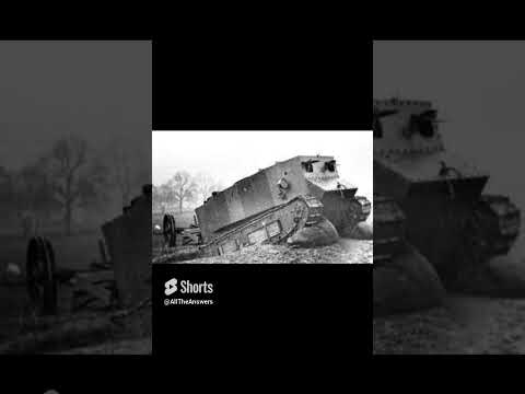 What was the first tank?