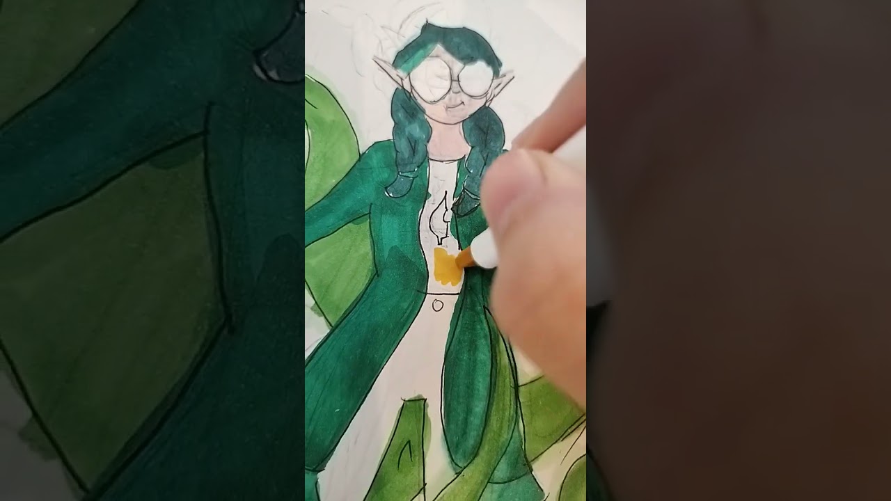 Drawing Willow Park from the owl house #theowlhouse #fanart