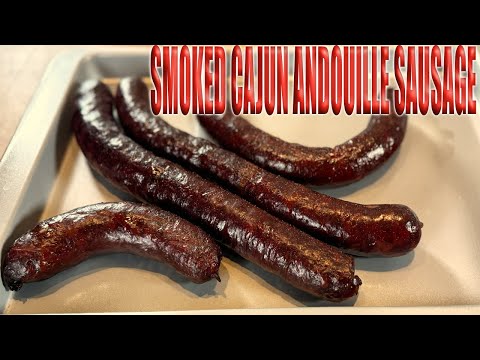Rookies 1st time Making CAJUN ANDOUILLE Sausage from Scratch with a kitchenaid mixer and attachment