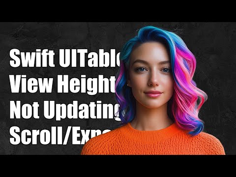 Swift UITableView Row Height Not Updating Until Scroll or Expand/Collapse