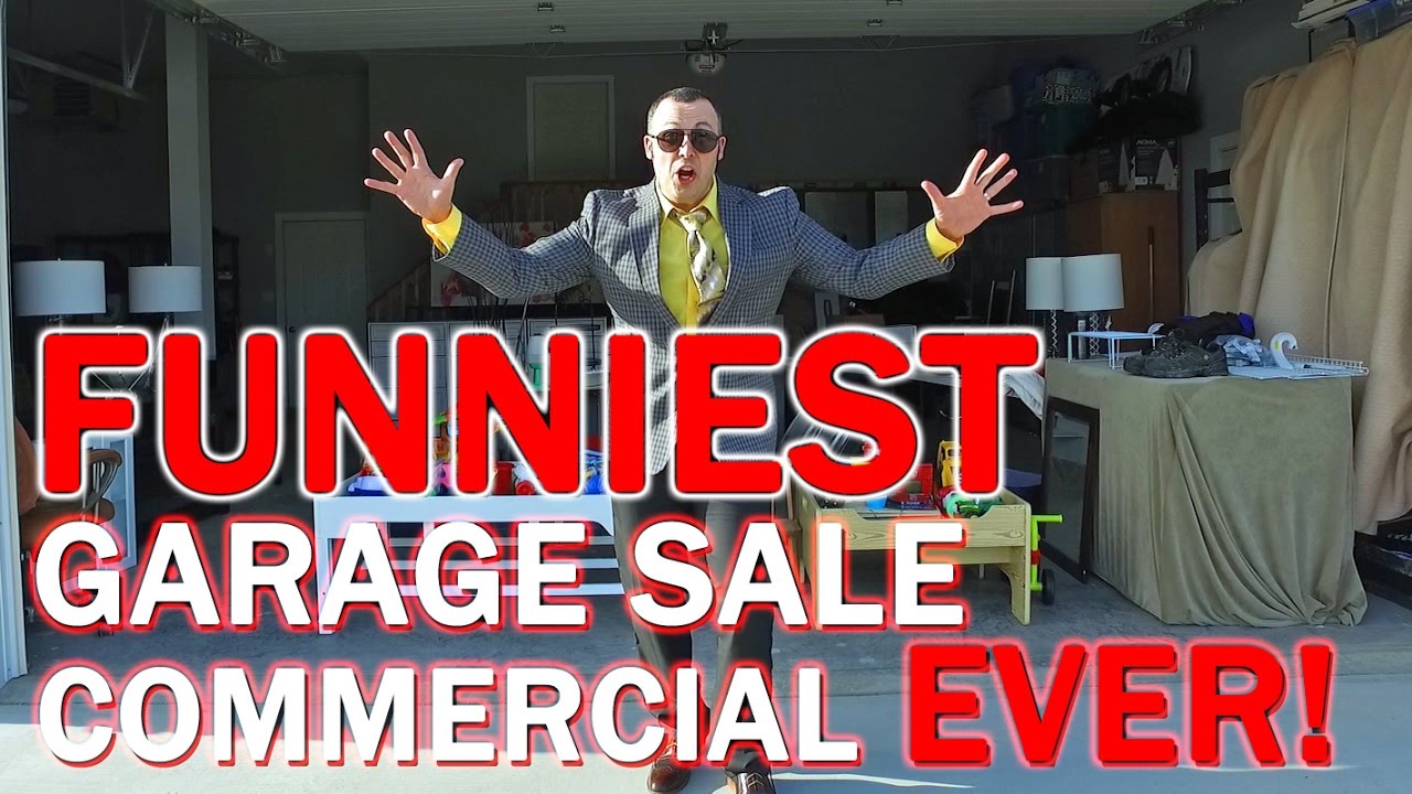 FUNNIEST GARAGE SALE COMMERCIAL EVER!!