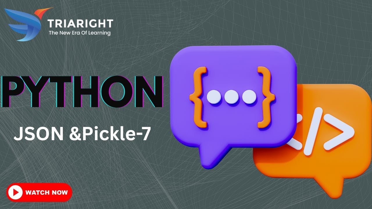 Advanced JSON and Pickle in Python | Python Tutorial Chapter 23 – Part 7