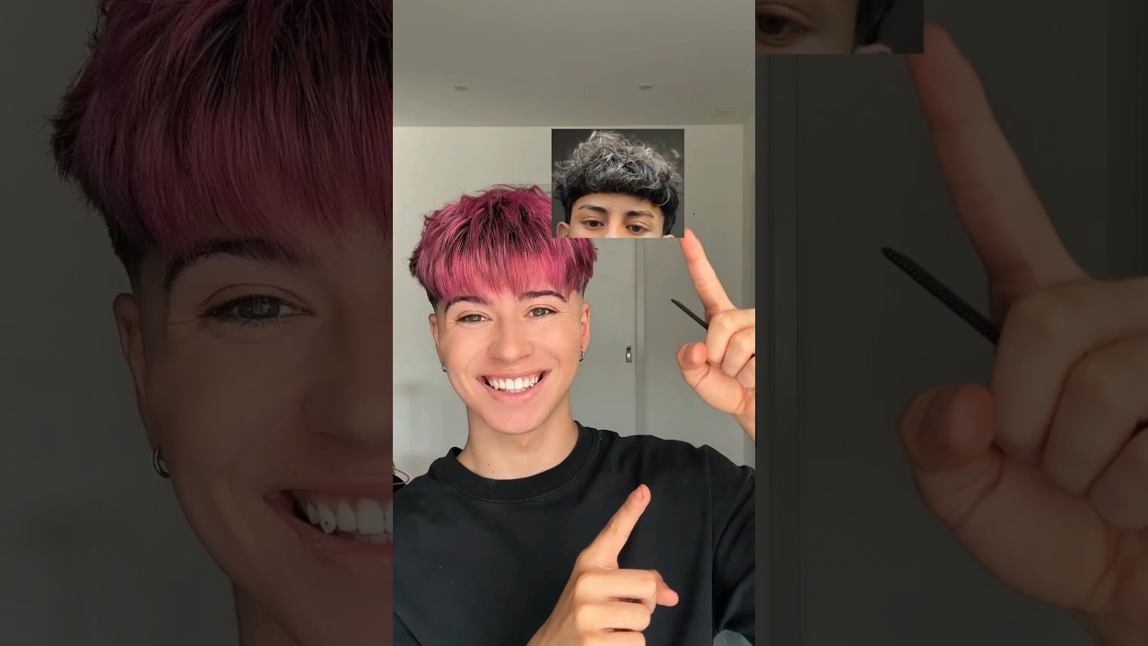 trying edgar hairstyle💇‍♂️😳