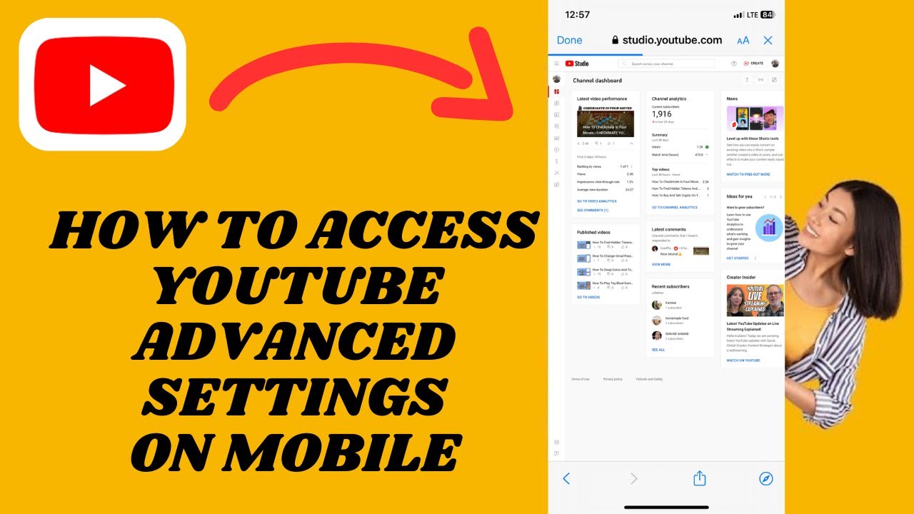 How To Access YouTube Advanced Settings On Mobile
