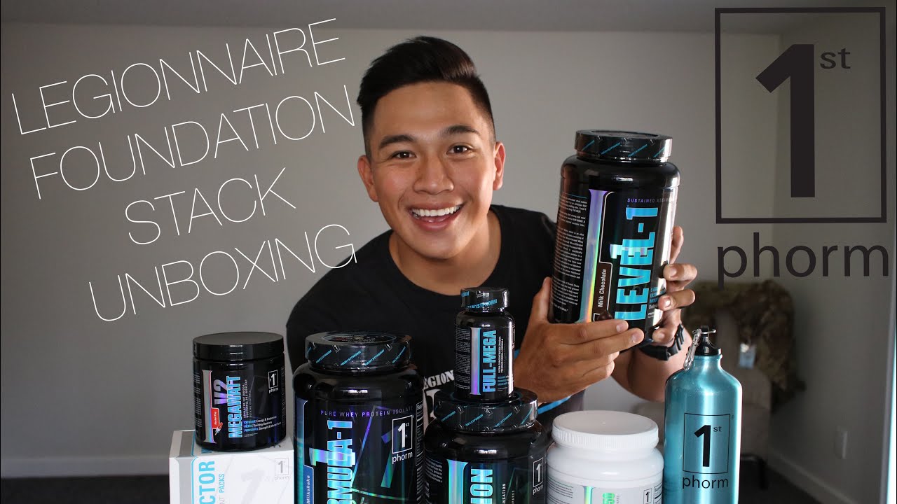 1ST PHORM LEGIONNAIRE FOUNDATION STACK UNBOXING
