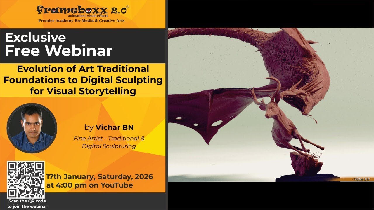 Evolution of Art: Traditional Foundations to Digital Sculpting for Visual Storytelling