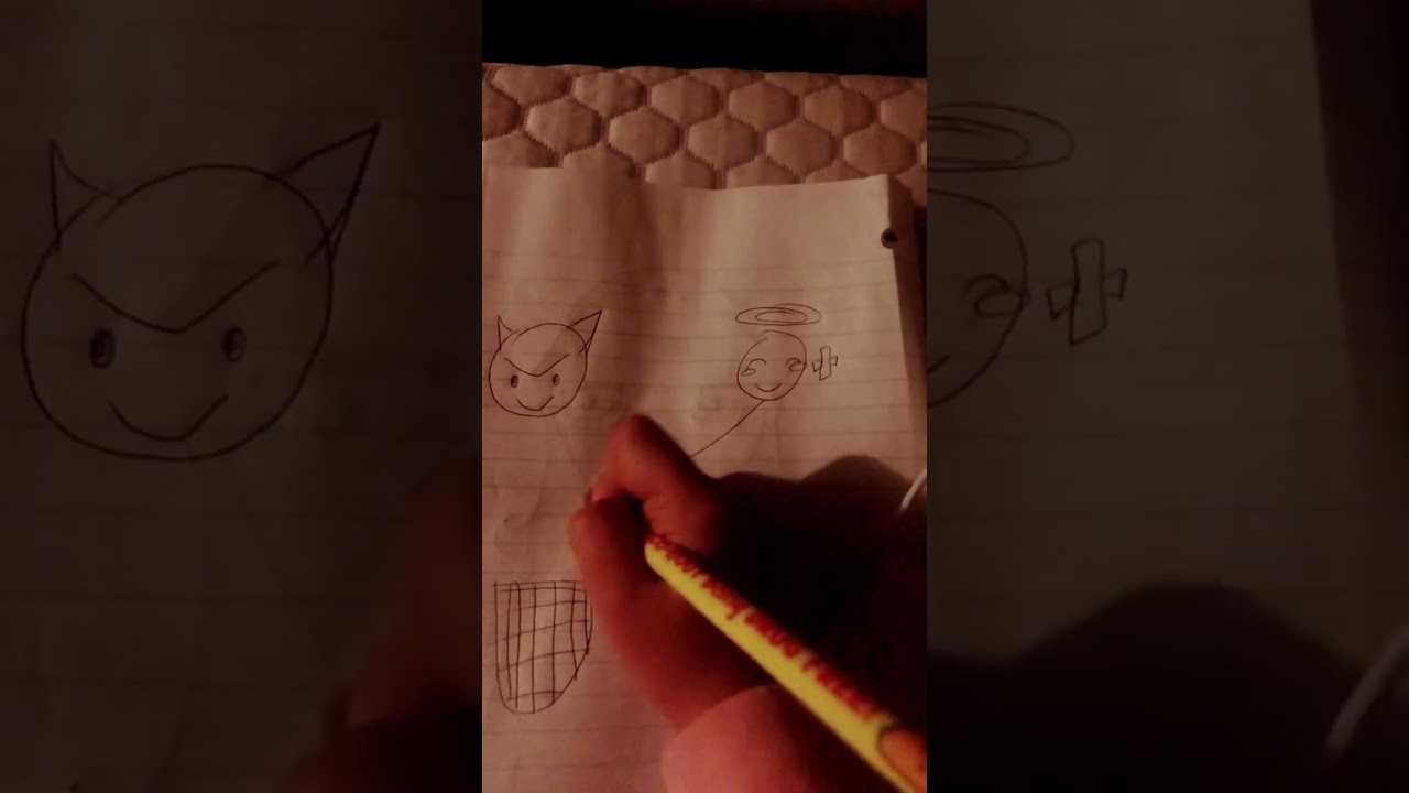 SIKEEEE!!!😝😜😛 #trash #demon #angles go to heaven and demons go to hell