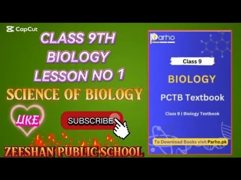 biology class 9 chapter 1 new book 2025 in Urdu/hindi