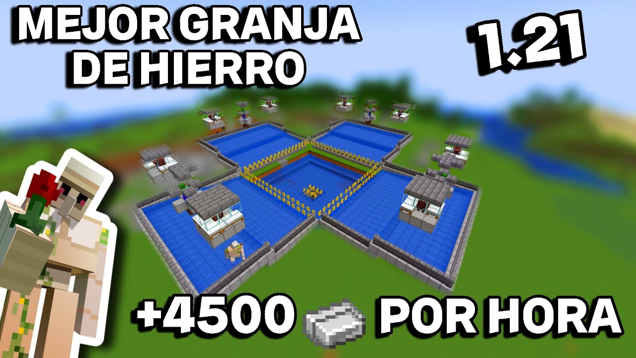 Super Iron Farm Tutorial 4500+ Ingots | 1.21+ Minecraft Java