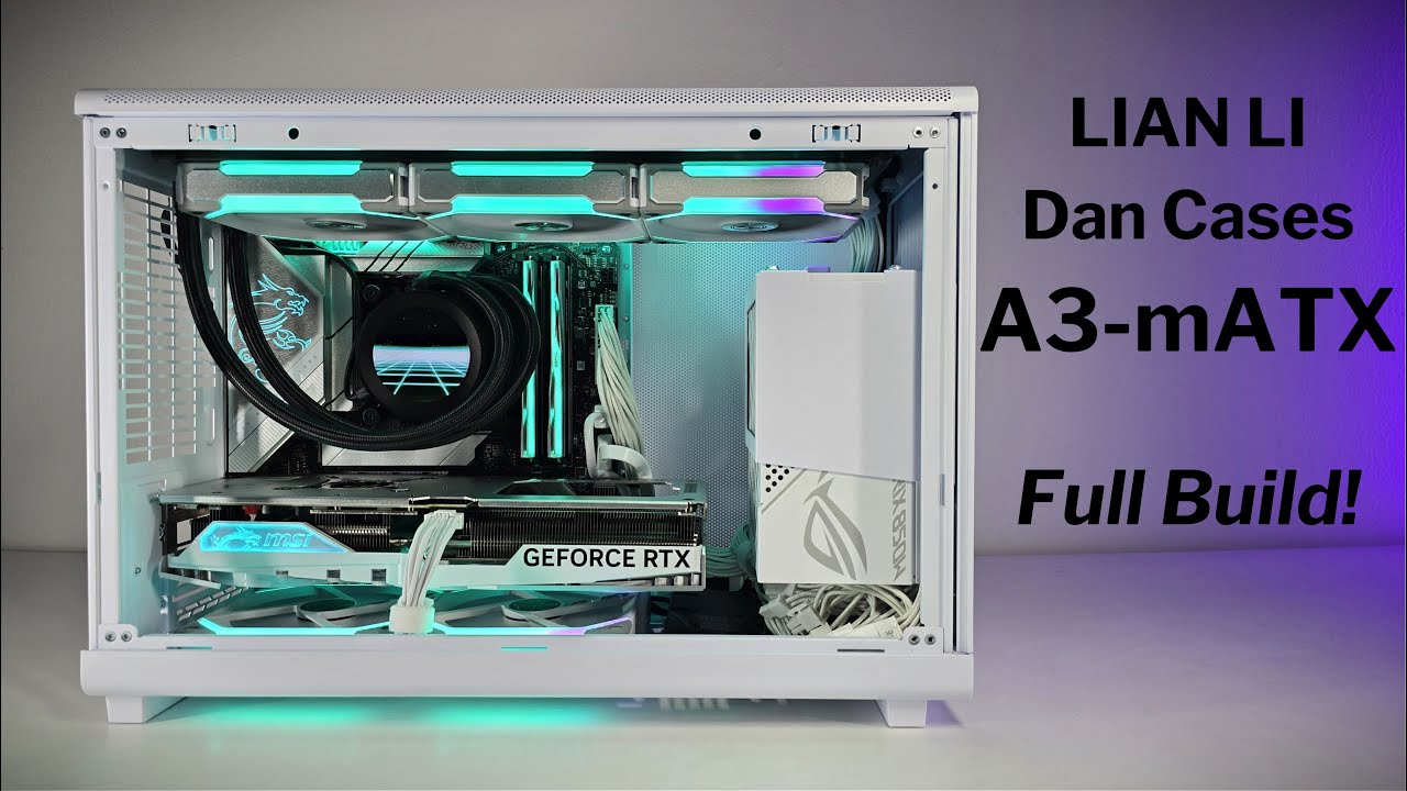Vỏ case Lian Li A3 - White (ATX/Mid Tower/Màu Trắng)