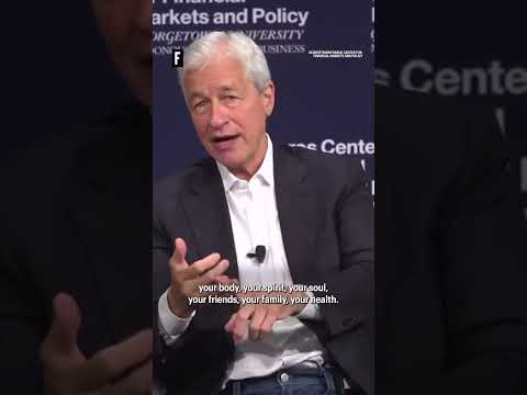 Jamie Dimon says you need to "work smart" and prioritize work-life balance #worklifebalance