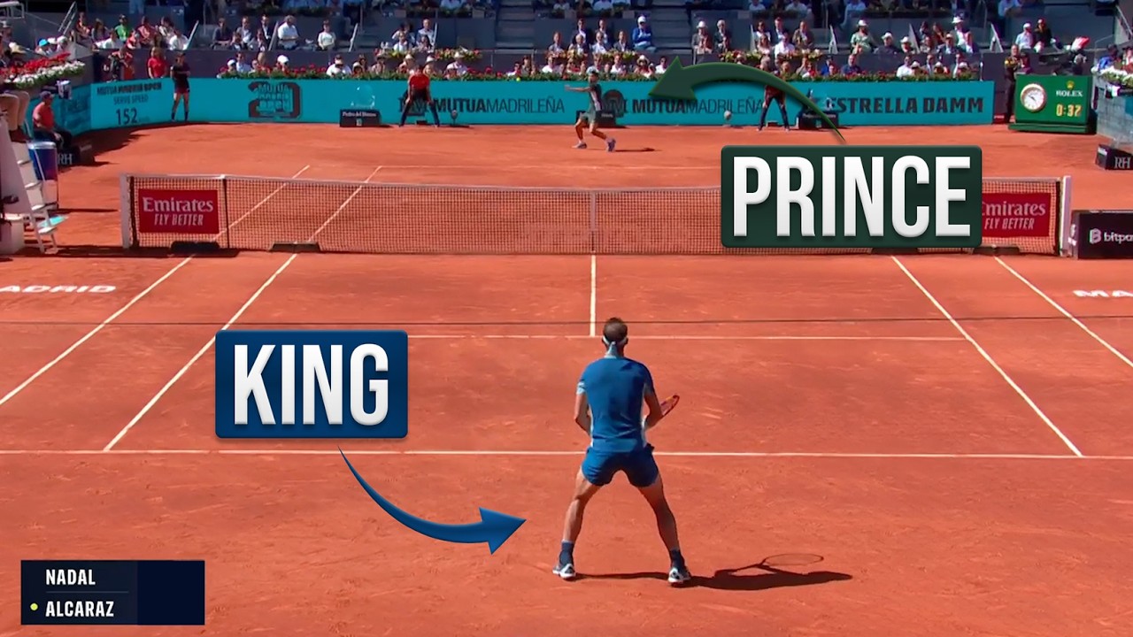The King vs The Prince ● The Final Match Between Rafael Nadal and Carlos Alcaraz || Madrid 2022