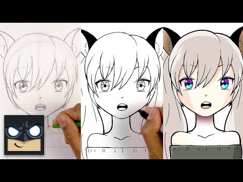 How to Draw Anime Girl Face | Easiest Tutorial for Beginners