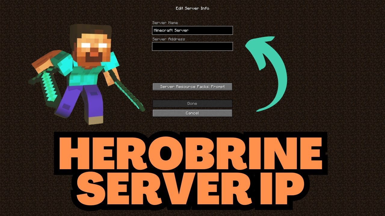 Minecraft Herobrine Server IP 2024