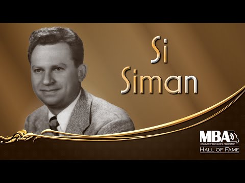 Si Siman Induction into the Missouri Broadcasters Association Hall of Fame