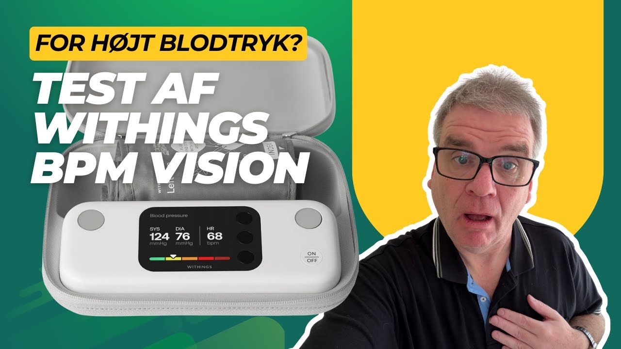TEST: Withings BPM Vision - Smart kontrol af dit blodtryk - recordere.dk