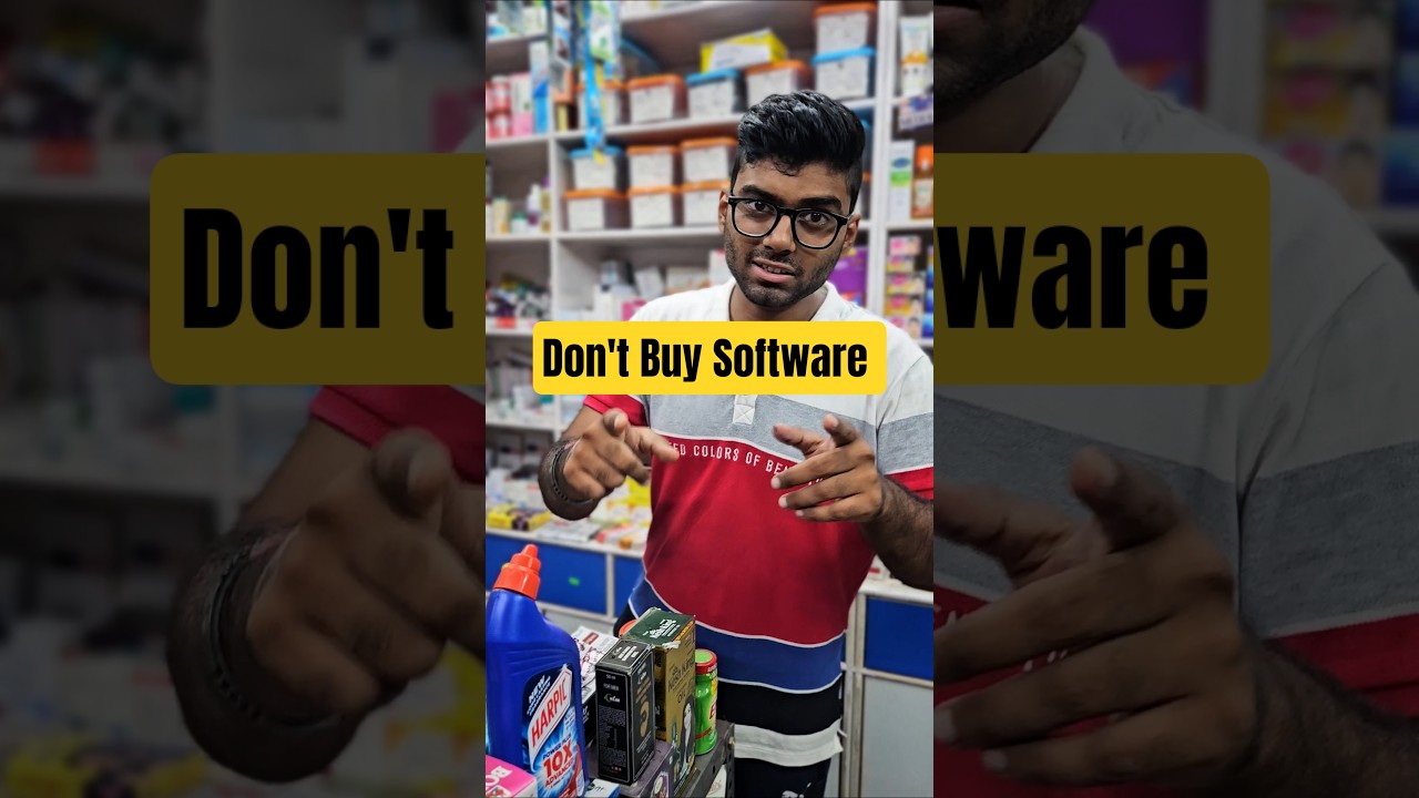 Don't purchase pharmacy software ! || krishna medicose #medicose #pharmacy #software #medicalstore