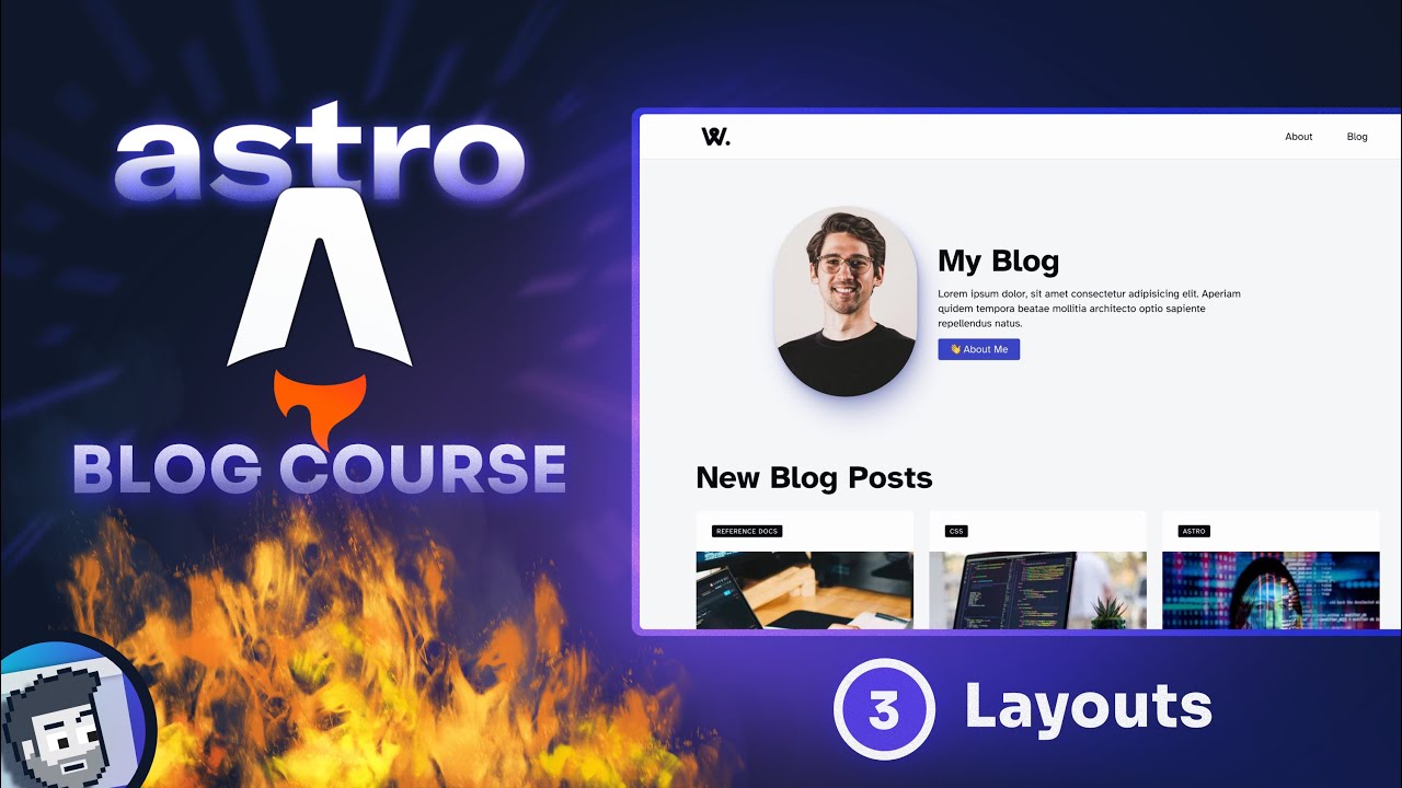 Astro Blog Course #3 - Layouts