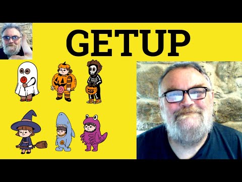 Get Up Meaning - Getup Defined - Get Up Examples - Get-Up Definition - Get Up - Phrasal Nouns Getup