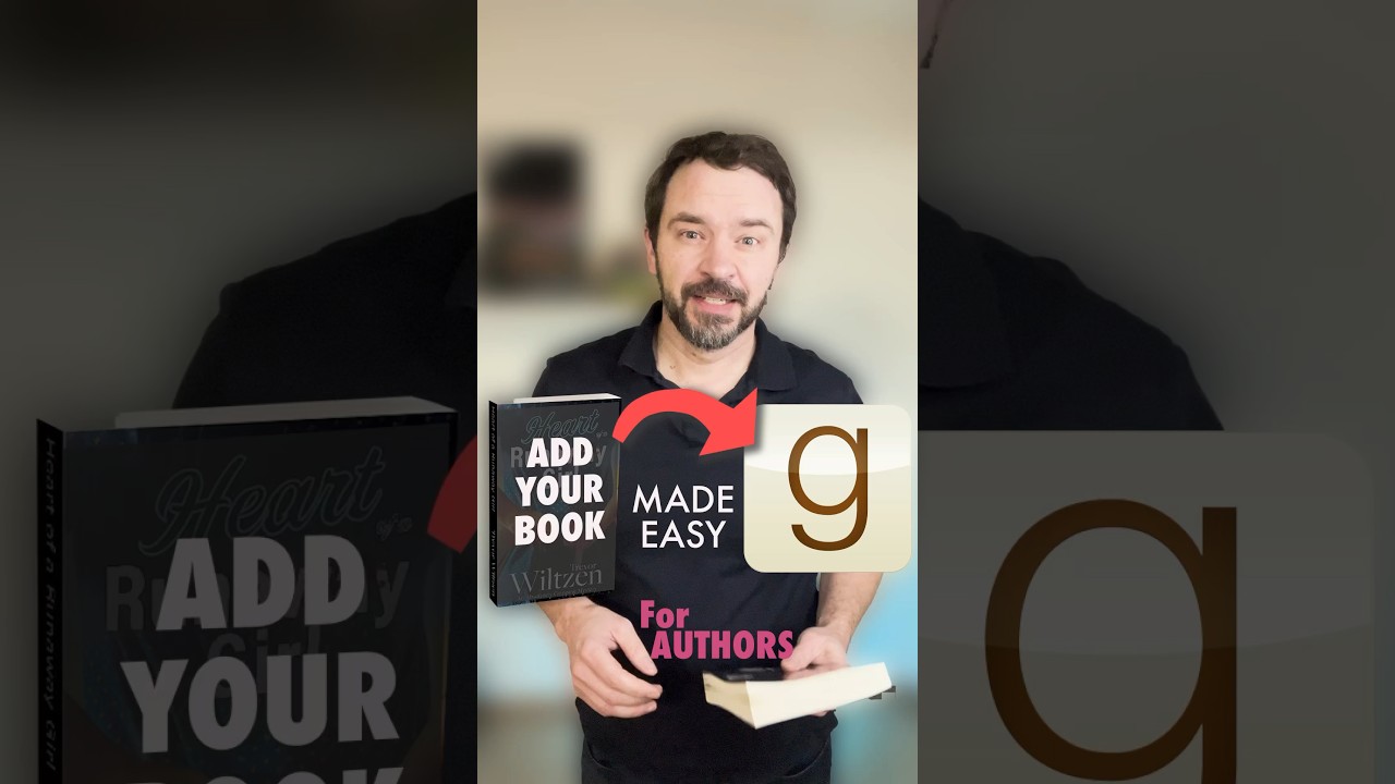 How To Add Your Book To Goodreads: Easy Author Tutorial #authors #shorts #goodreads  #tutorial