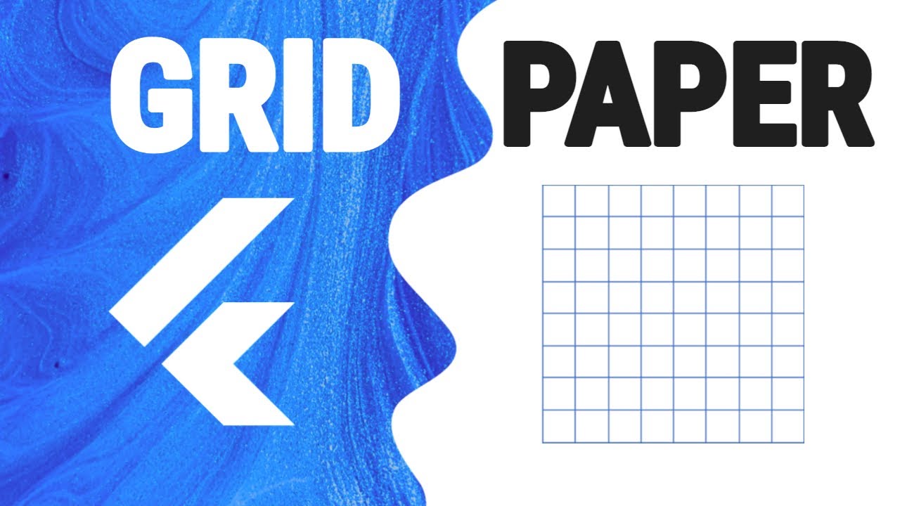 Flutter GridPaper Widget