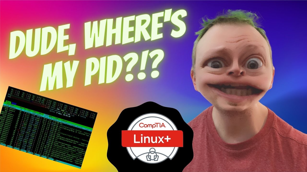 Finding Process IDs (Linux+ Objective 1.4.4)
