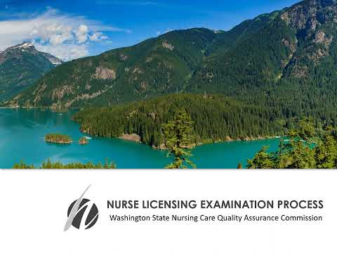 Washington state nursing RN and LPN Exam process presentation
