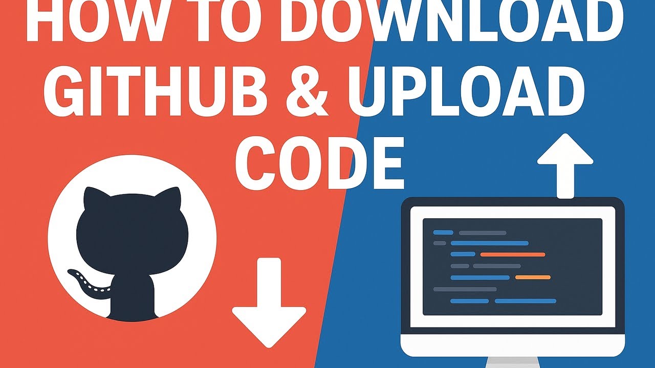 How to Download GitHub & Upload Code | Git Commands Tutorial (Beginner) #using-git-hub