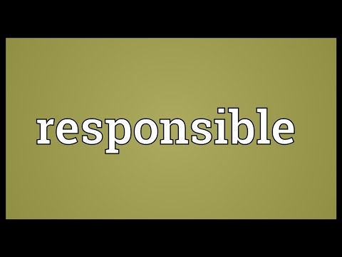 Responsible Meaning