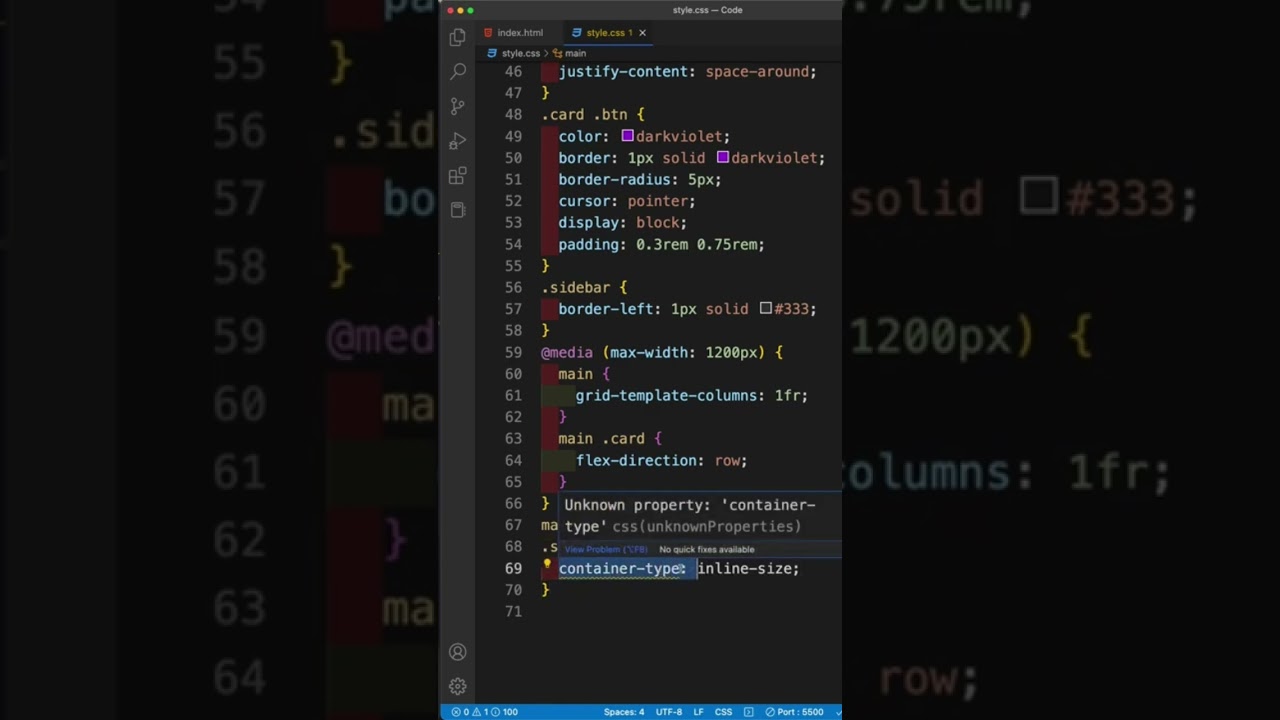 How to resize the sidebar of a website #shorts