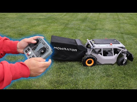 RC Lawn Mower - 100% remote controlled lawn Mowrator
