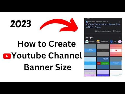 How to Create YouTube Channel Banner size