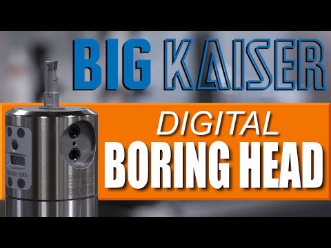 BIG KAISER Digital Boring Head! Amazing CNC Tool! - NYC CNC