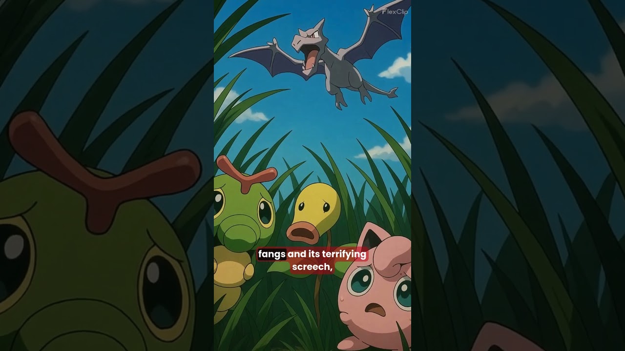 Aerodactyl | The Prehistoric Predator Pokémon