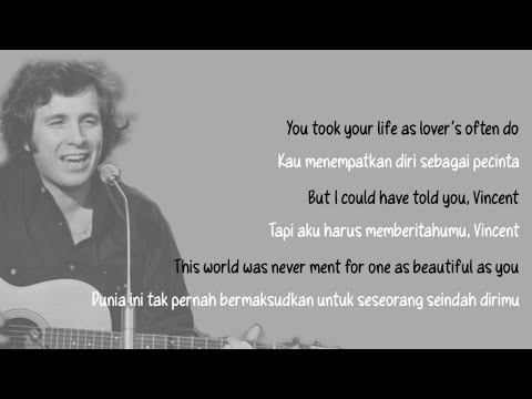 Don McLean - Vincent "Stary Stary Night" (Lirik & Terjemahan)