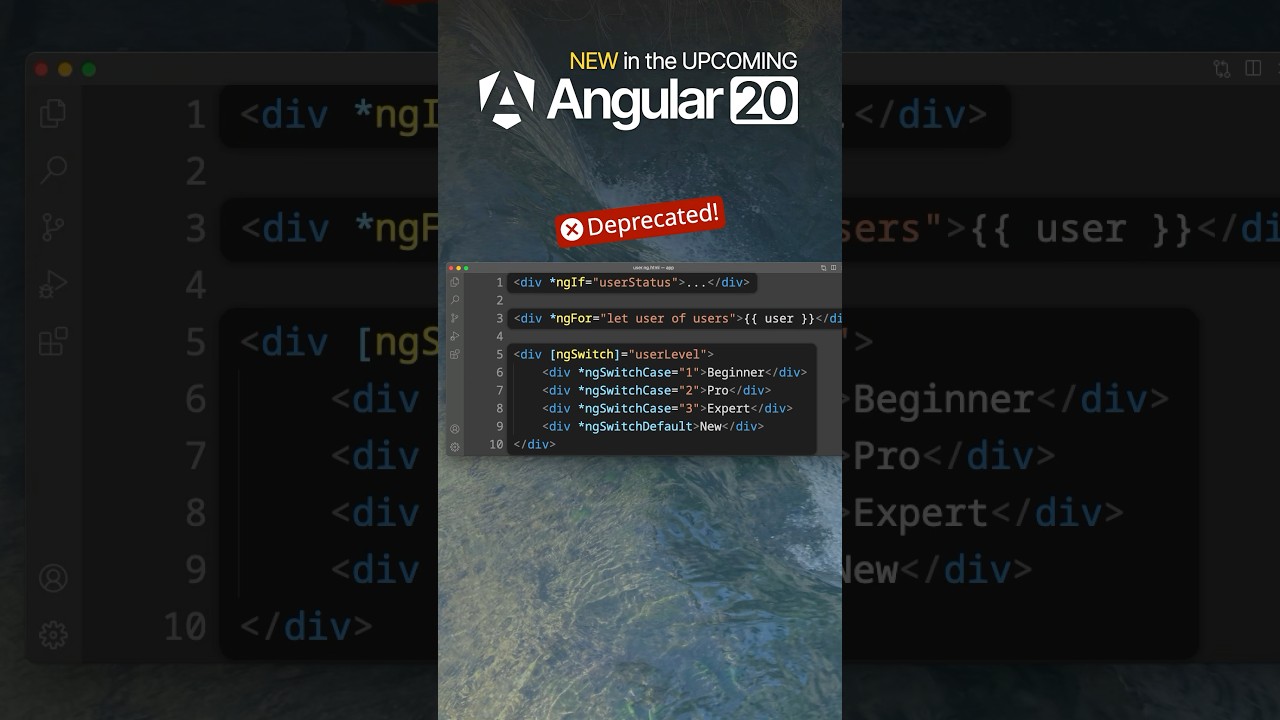 New in Angular 20: ngIf, ngFor, and ngSwitch Are Deprecated! #angular #angular20