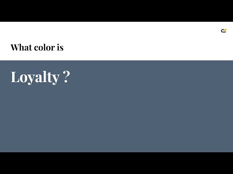 Loyalty color #4e6175 hex color - Blue color - Warm color 4e6175