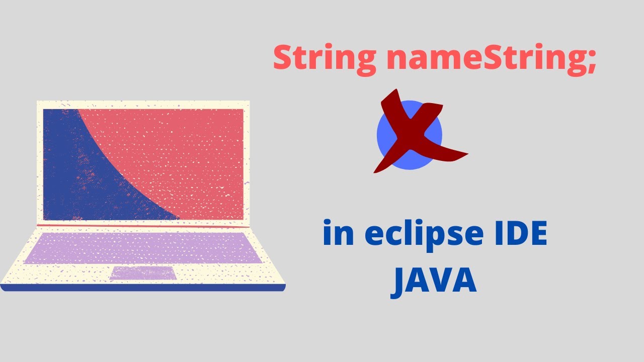 Eclipse IDE solve String naming autocompletion error/problems (variable naming error) - JAVA