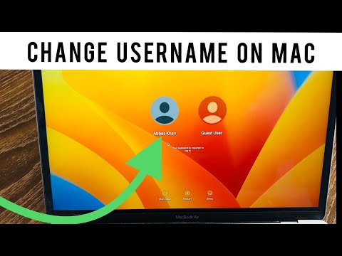 How to Change Username on Mac | How to Change Admin Name on Mac.