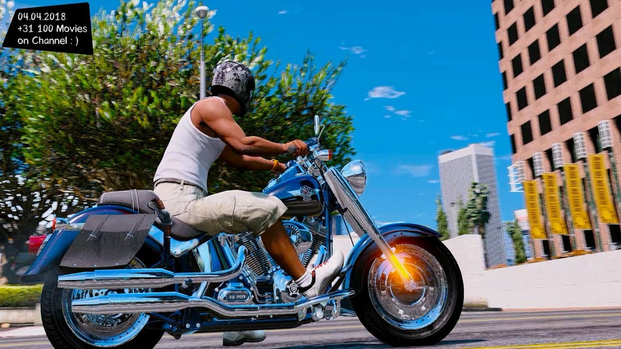 Harley Davidson Fat boy Terminator 2 2.0 - GTA 5