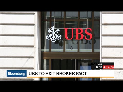 Why UBS Is Withdrawing From a Broker Pact