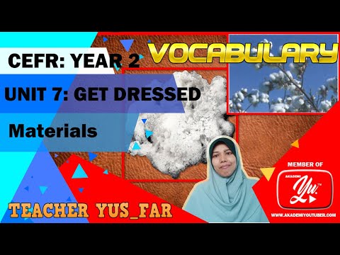 Vocabulary: Materials of Clothes