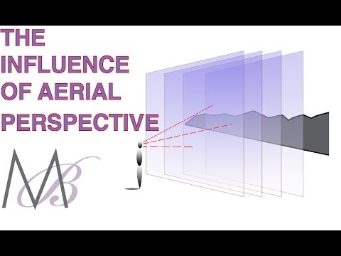 Pastel Painting - The Influence of Aerial Perspective