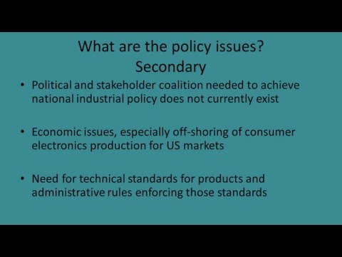 MPA 620 Assignment 2.1 Essential Components of a Policy Problem Definition