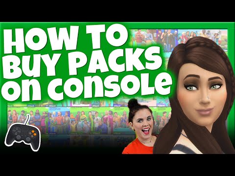 🎮 HOW TO DOWNLOAD PACKS ON CONSOLE 🤷♀️ The Sims 4 Console (Xbox and PlayStation) | Chani_ZA