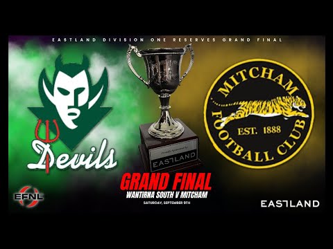EFNL 2023 Division 1 Reserves Grand Final - Wantirna South vs Mitcham